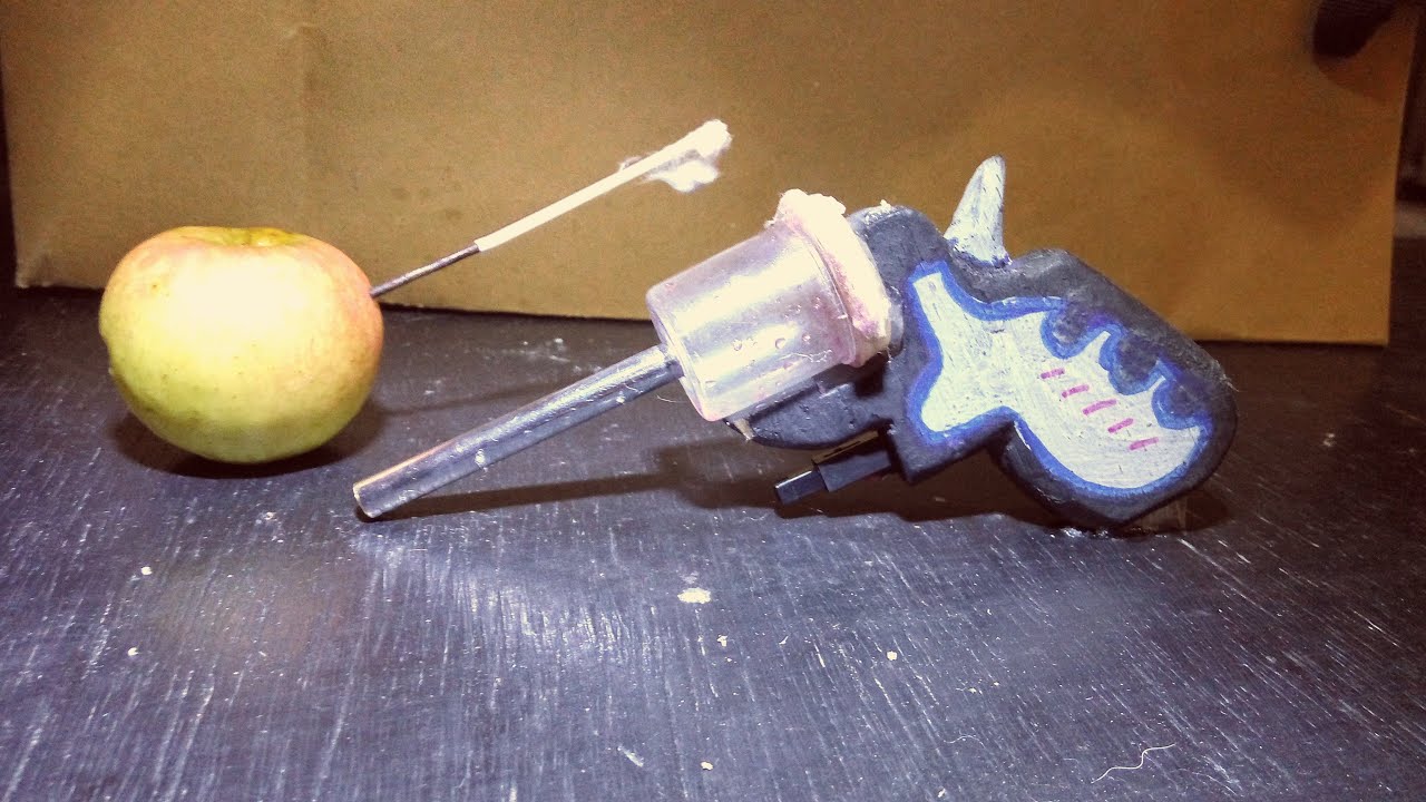 SPEAR Hand Gun ~ alcohol air gun - YouTube