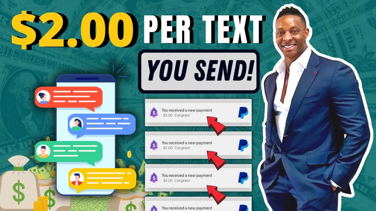 Get Paid $2.00 Every Text Message You Send! (Make Money Online For FREE ...
