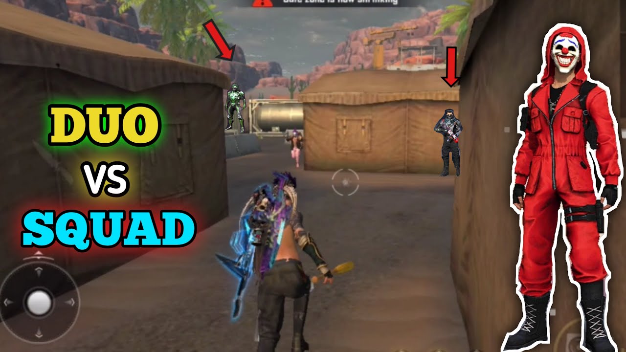 Duo Vs Squad Total 14 Kills Rank Match Full Rush Gameplay Garena