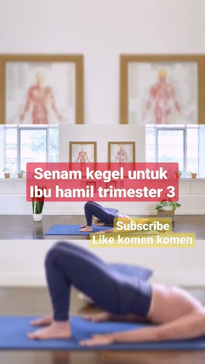 SENAM KEGEL UNTUK IBU HAMIL TRIMESTER KE 3 - YouTube