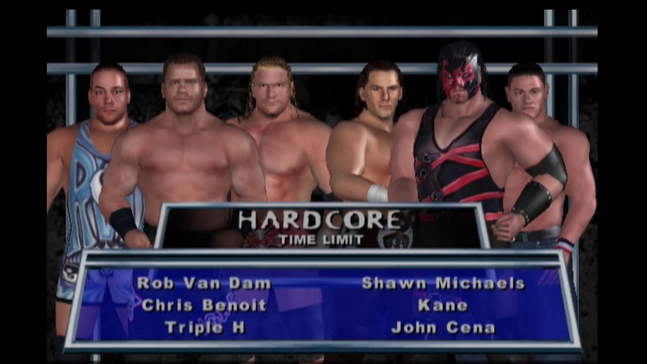 [HCTP] Hardcore Timelimit RVD vs HHH vs HBK vs Kane vs Cena vs Benoit ...