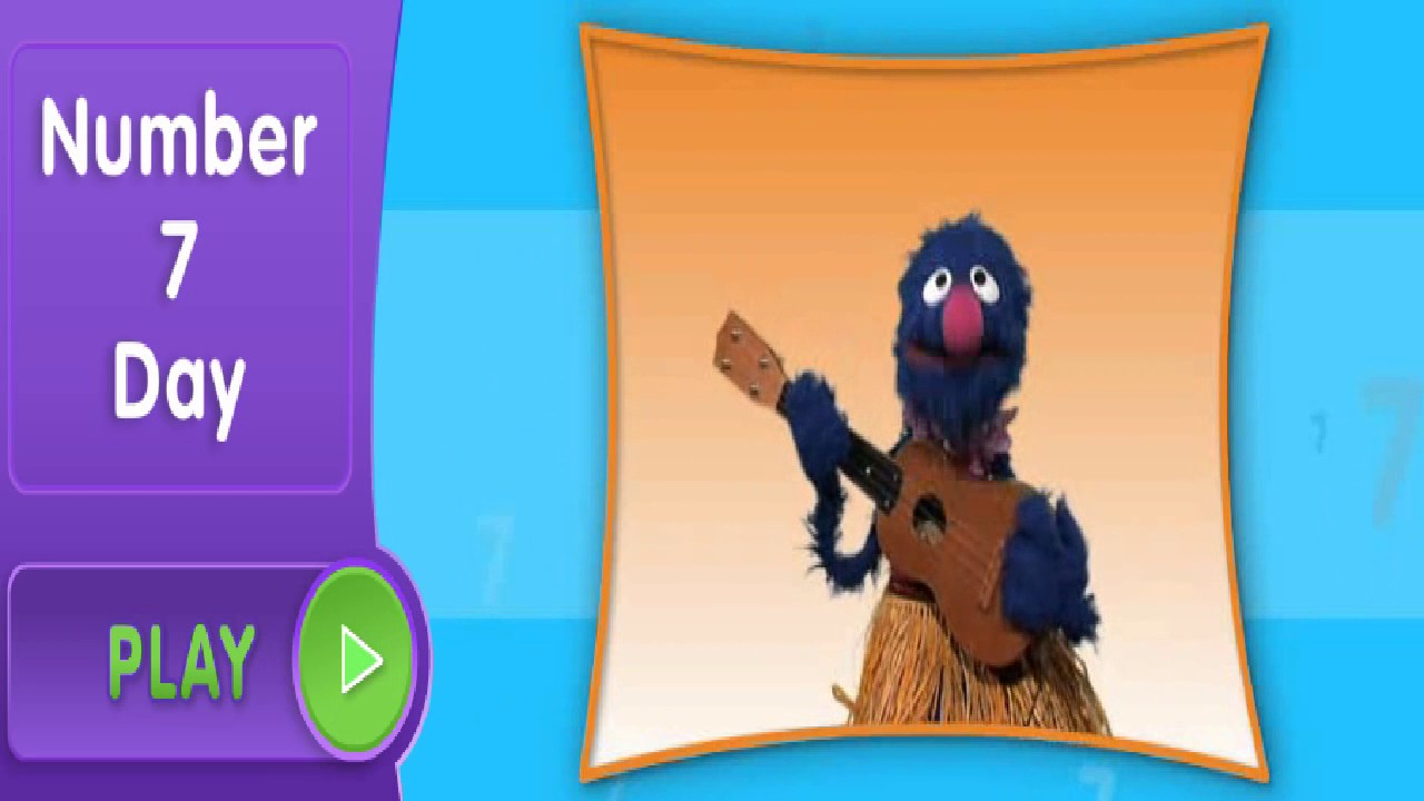Sesame street Number 7 Day with Grover - YouTube