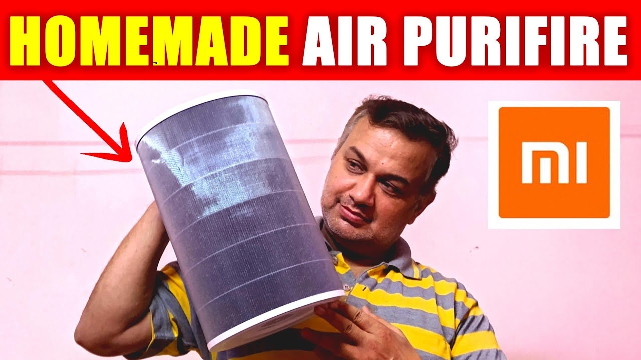 Homemade air Purifier I air purifier filter - YouTube