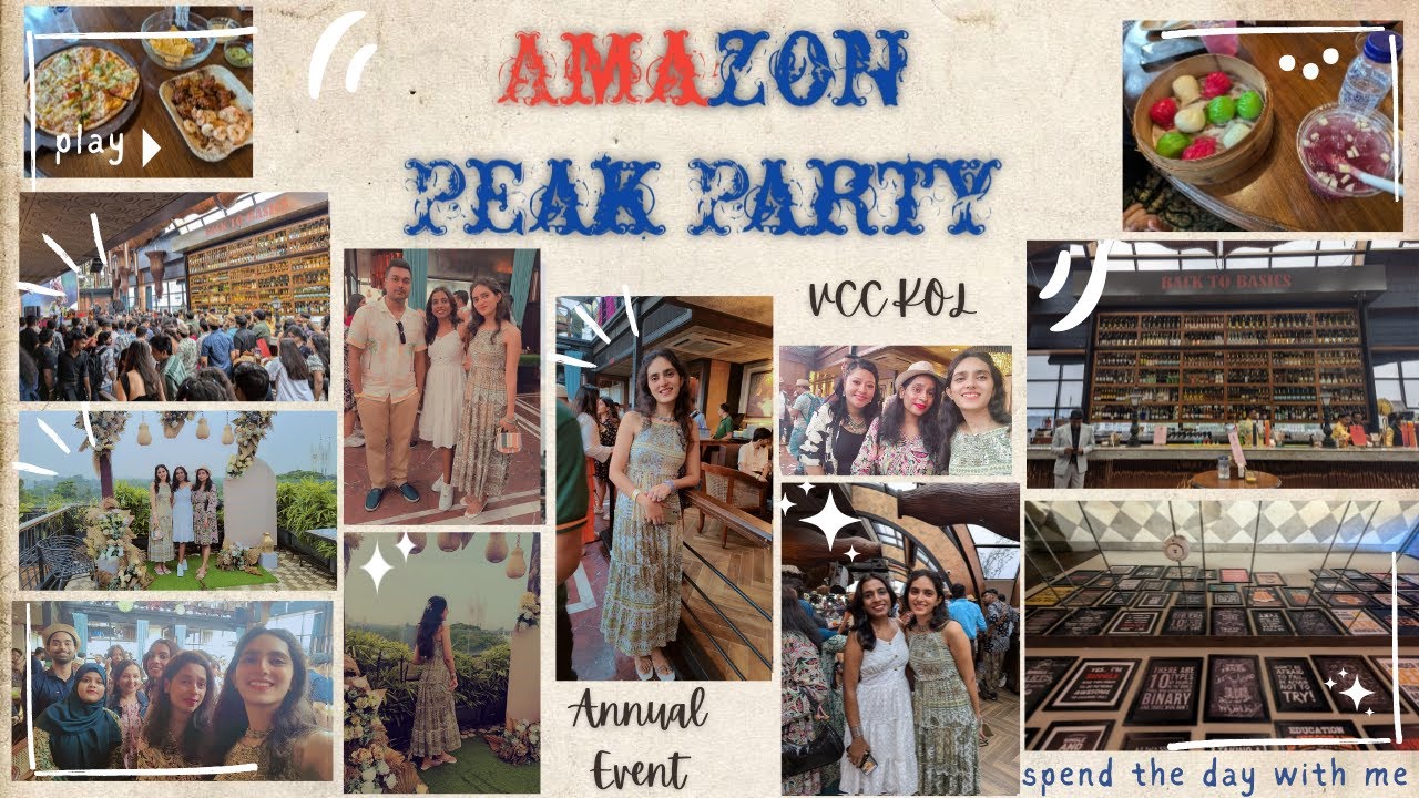 Amazon Peak Party Vlog / VCC KOL / Rooftop at Roots / Annual Event ...