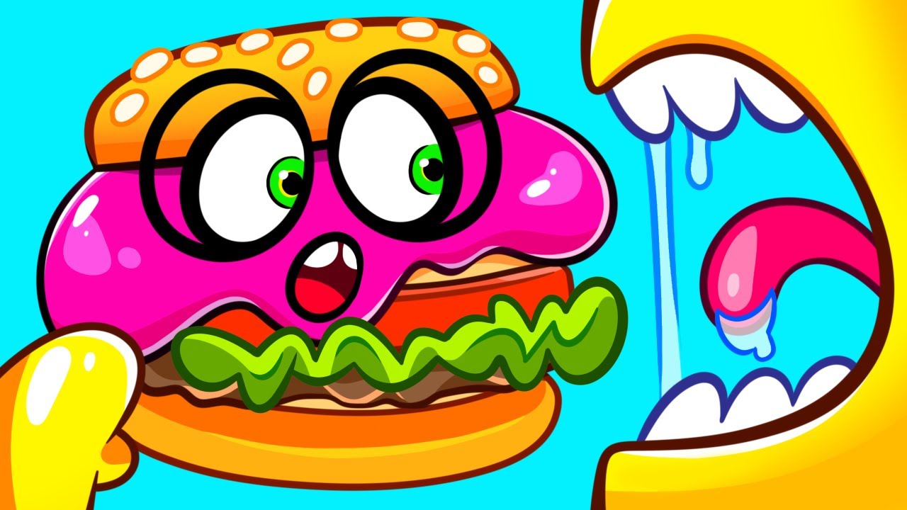 My Name Is Slime Sam Song | Compilation of funny songs for kids and ...