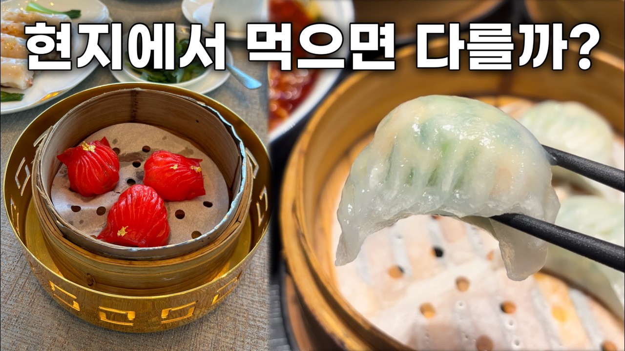 틈만 나면 홍콩가는 사람의 한국 딤섬 투어 티엔미미 조선팰리스 홍연 딤딤섬 홍콩 여행 홍콩 브이로그 Youtube