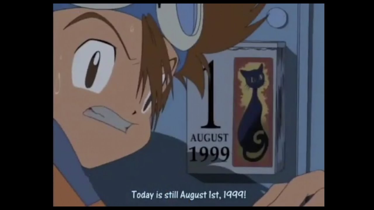 Today is still August 1st, 1999! (Digimon Adventure) - YouTube