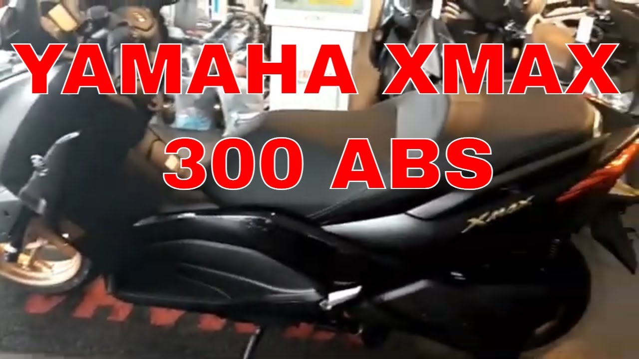 YAMAHA XMAX 300 ABS PH. CASH PRICE AND INSTALLMENT MATTE BLACK! - YouTube