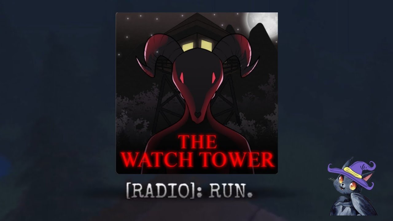 Run. It's coming. (The Watch Tower, Roblox) - Horror Story Game - YouTube