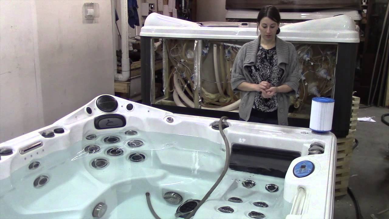 Filling A Hot Tub - YouTube