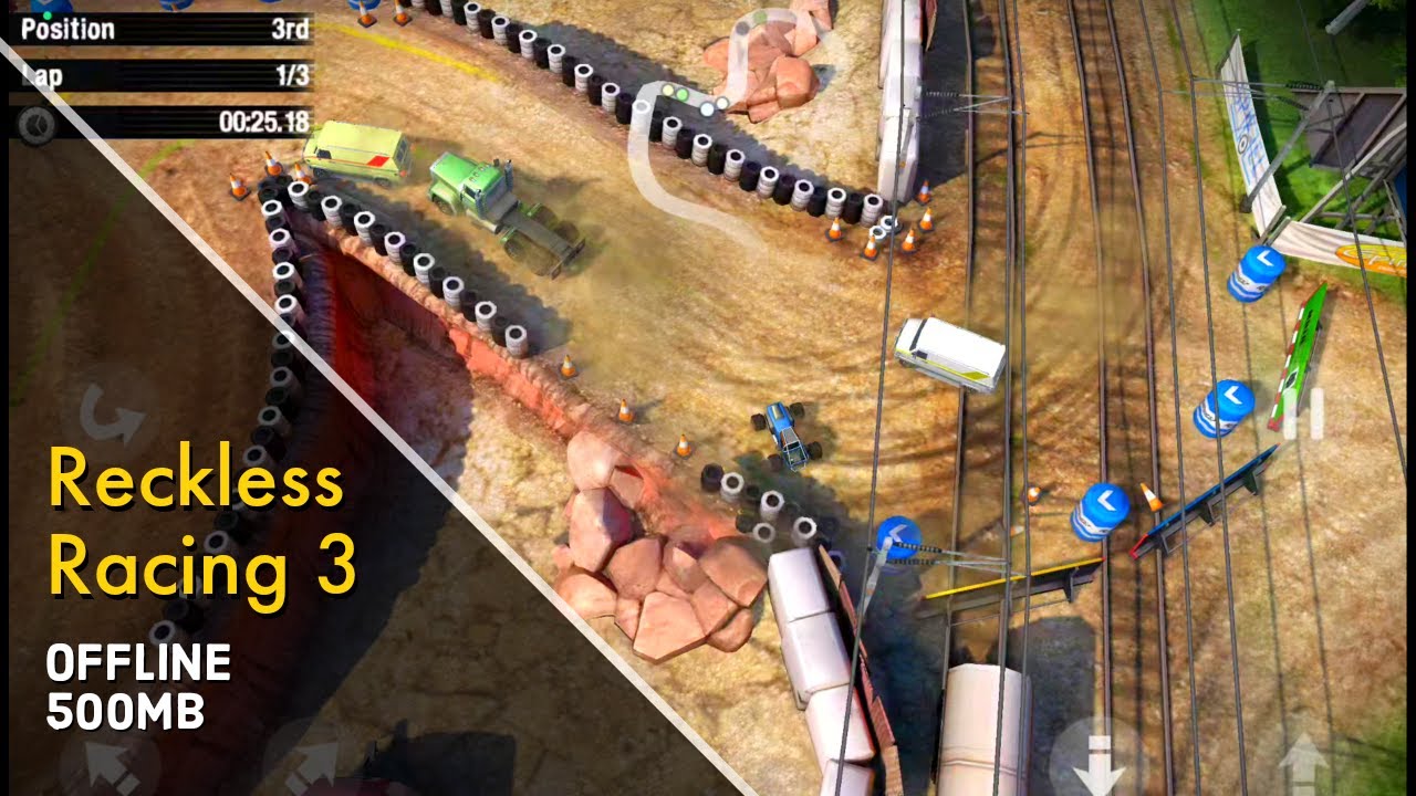 Reckless Racing 3 Android Gameplay 60FPS - YouTube