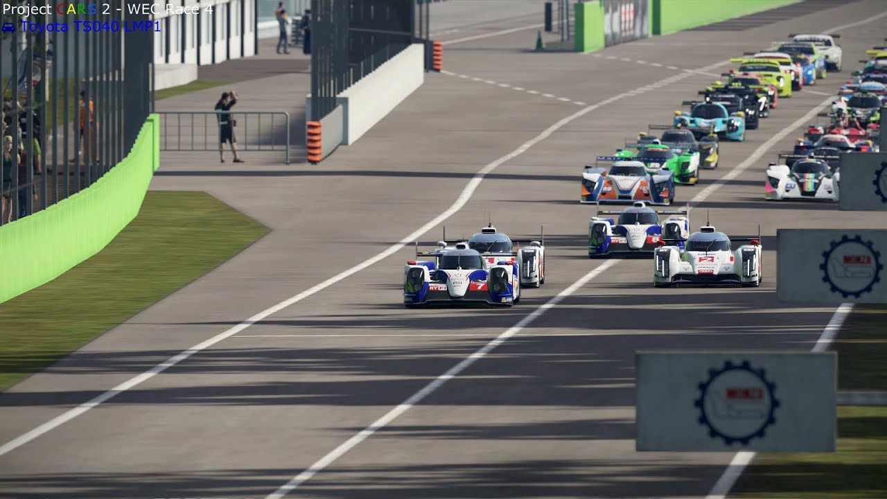 Project Cars 2 - WEC Race 4 - Toyota TS040 LMP1 - YouTube