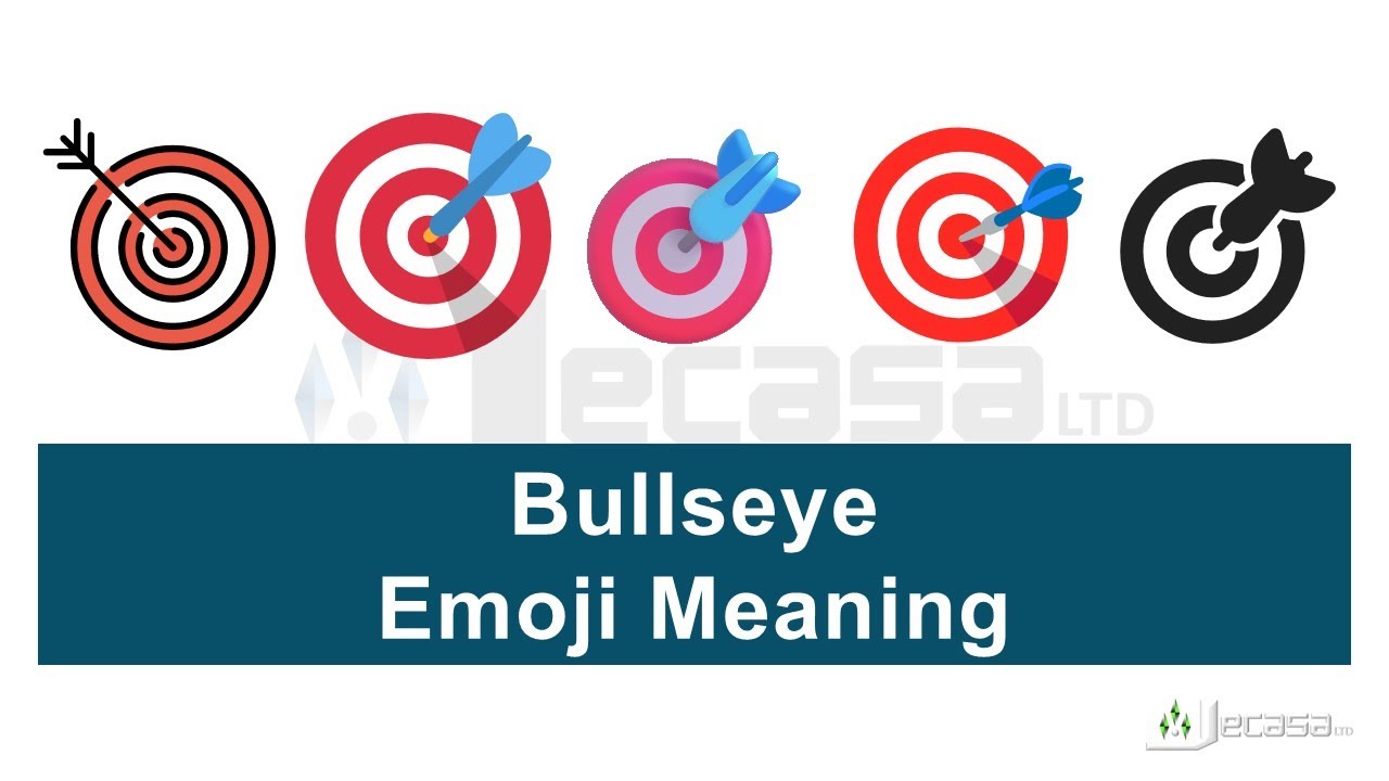 Bullseye Emoji 🎯 Meaning | Learning Emojis - YouTube