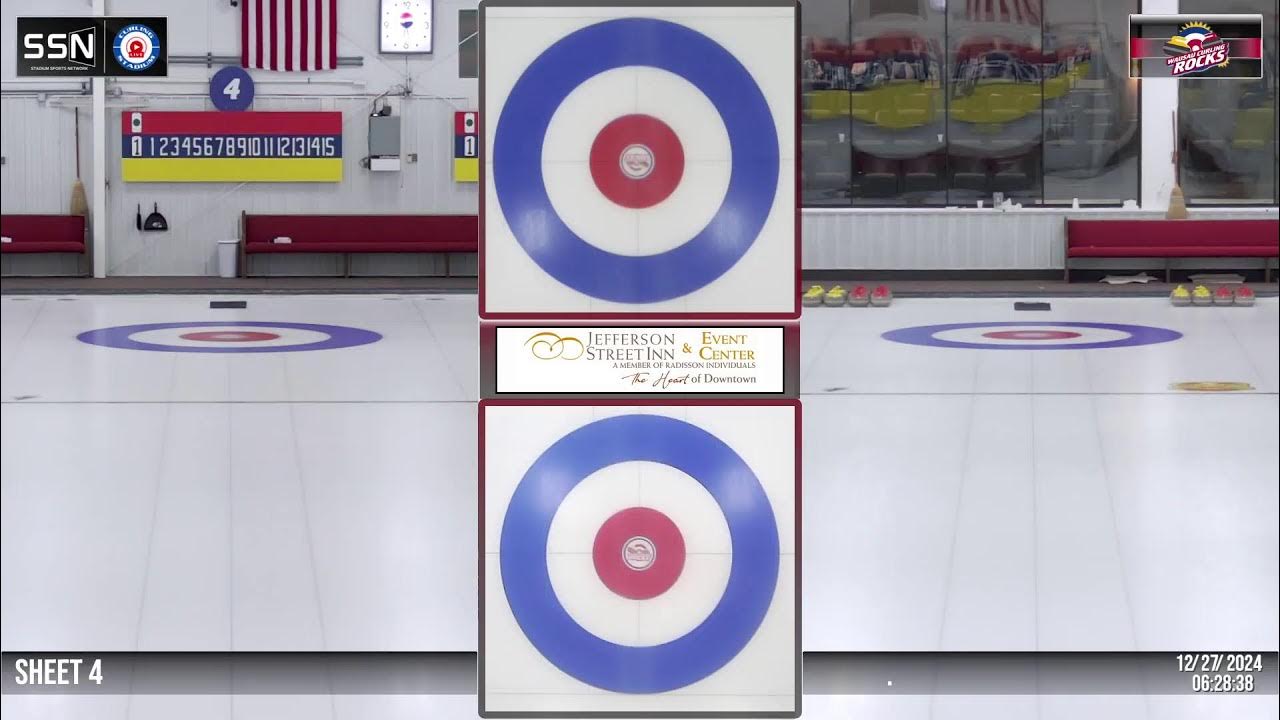 Curling Stadium Wausau Sheet 4 12-27-24 - YouTube