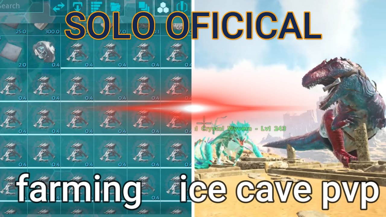 ark 1x SOLO, ice cave PVP an FARMING TEK s2 ep13 #ark #arksolo # ...