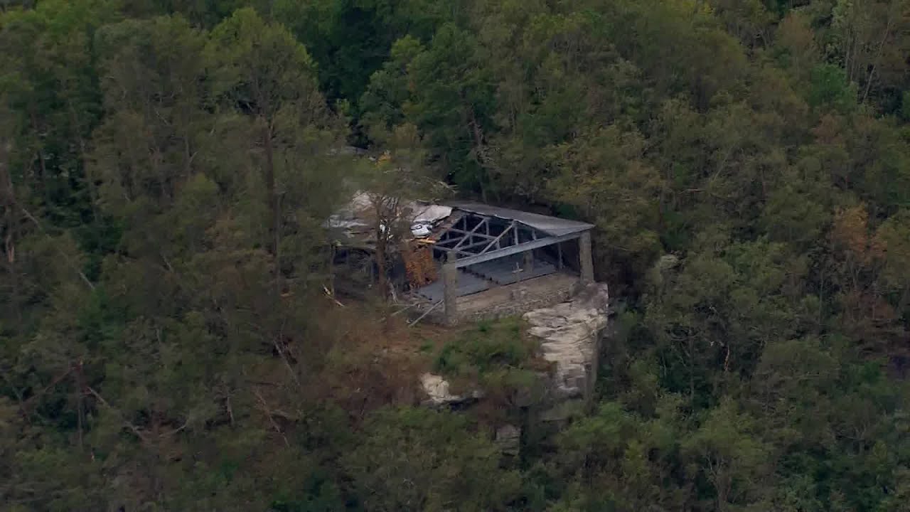 Helene damages Pretty Place in Greenville County - YouTube