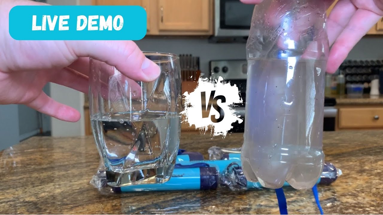 How to Purify Lake Water | Membrane Solution Personal Water Filter ...