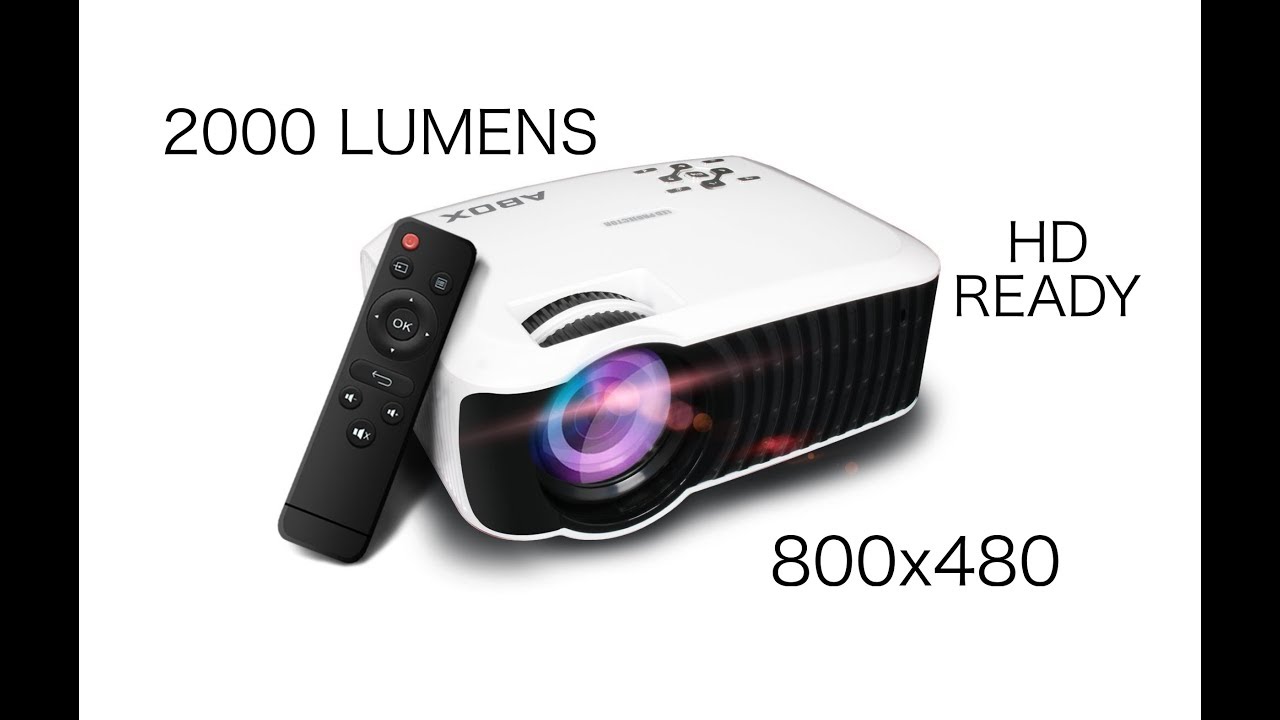 Amazing ABOX T22 HD Ready Mini Projector Play PS4, Watch Movies on 176 ...