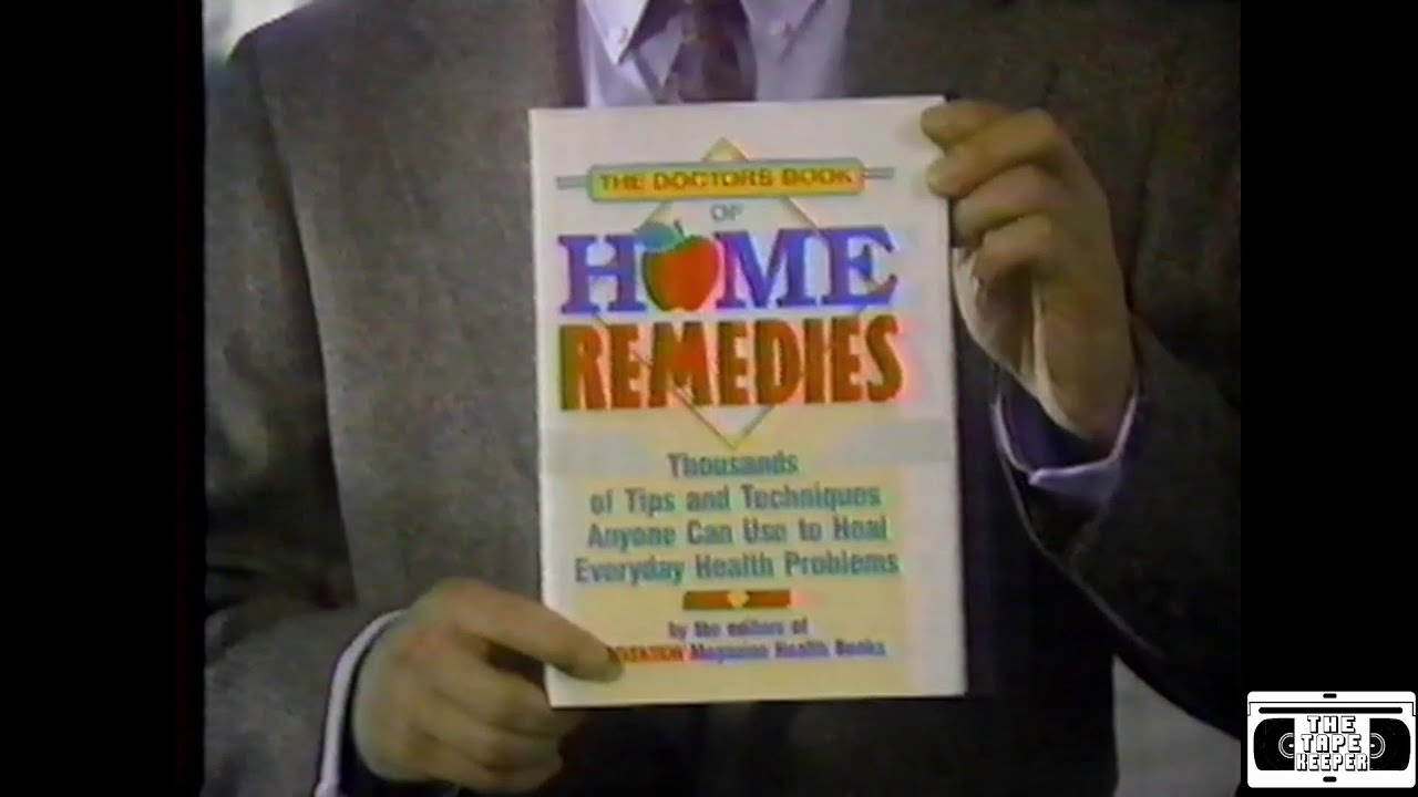 The Doctor's Book Of Home Remedies Commercial - 1992 - YouTube
