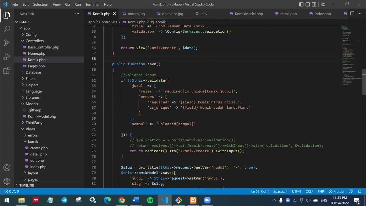 Praktikum Pemrograman Geospasial Web Lanjut : Codeigniter - YouTube