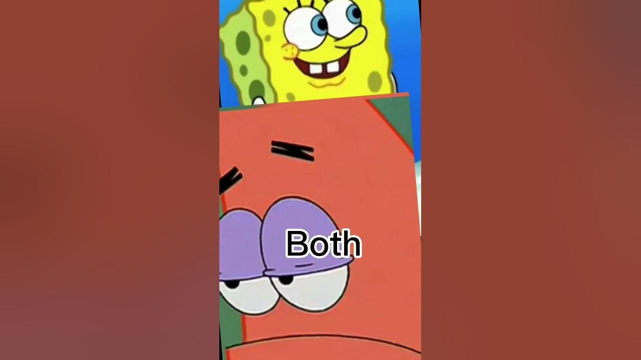 Spongebob Vs Patrick Youtube