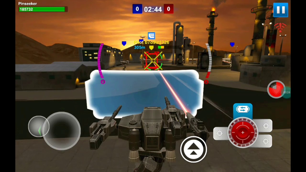 Mech Wars - Rust Max level gameplay - YouTube