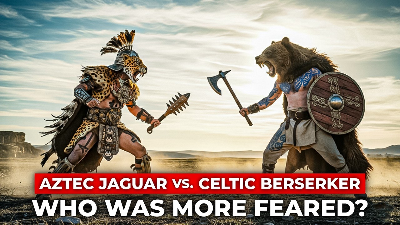 How an Aztec Jaguar's Tactics Would Counter a Celtic Berserker - YouTube