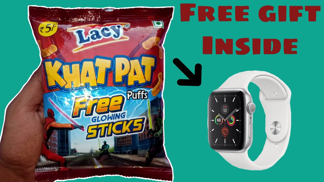 Unboxing Majedar Snaks Khat Pat Review Got Free Watch Inside Free ...
