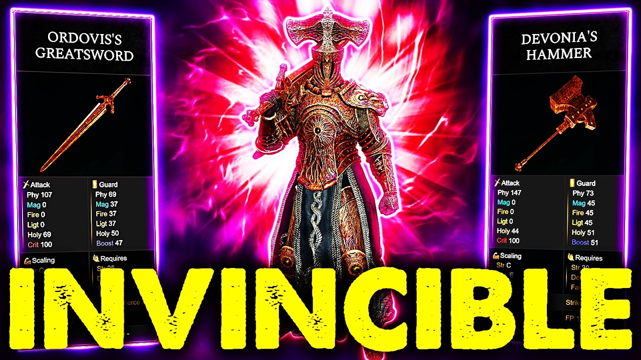 THIS CRUCIBLE KNIGHT BUILD IS NASTY! ELDEN RING 1.16 - YouTube