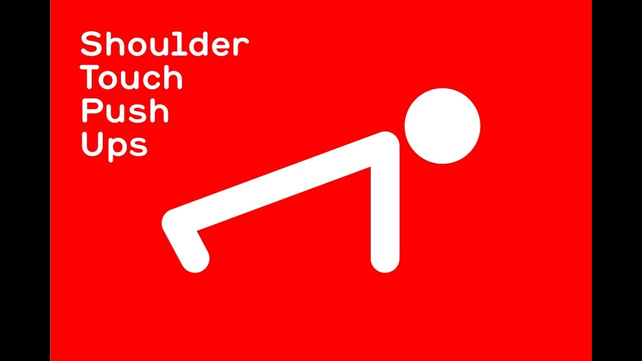 Shoulder Touch Push Ups - YouTube