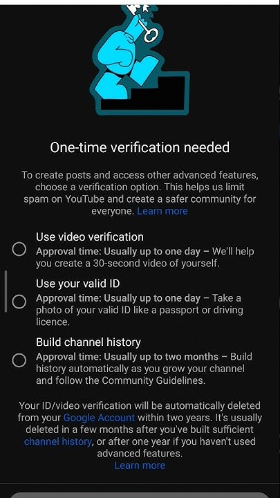एक Click में Problem Solve 🔥 | Create a Post Verification | One time verification Needed YouTube ...