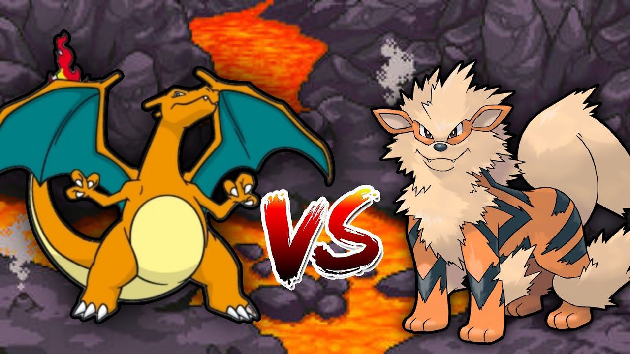 Arcanine vs Charizard | Who Would Win? Pokemon Battle - YouTube