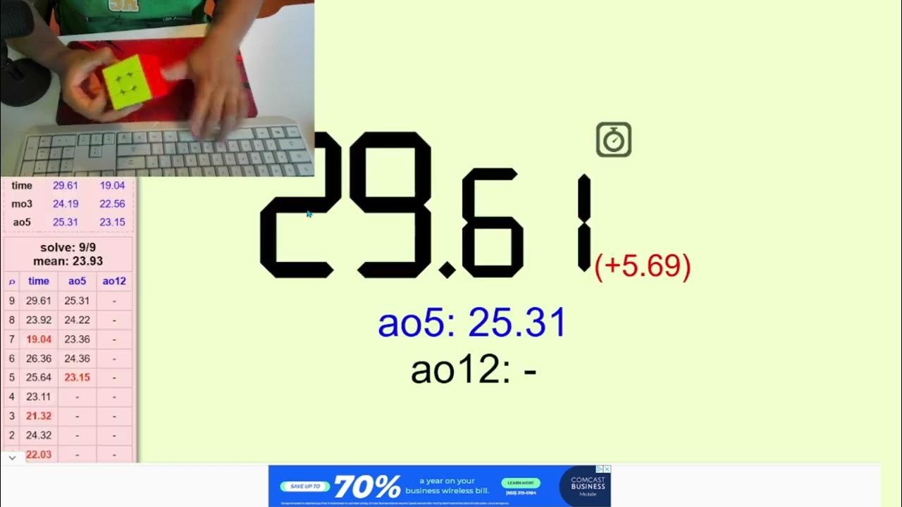 Practice solving CFOP with Gan 12 Maglev (ASMR) - YouTube