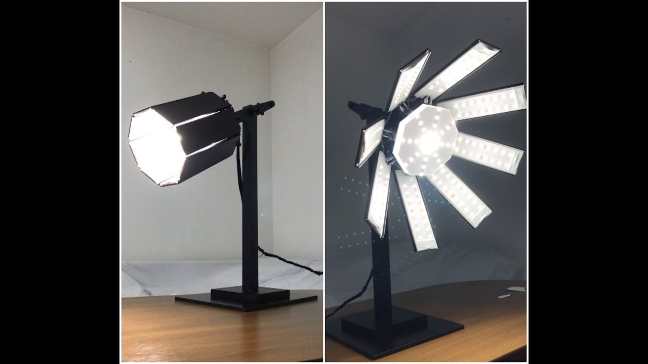 HOMEMADE MULTIFUNCTIONAL LED LAMP - YouTube
