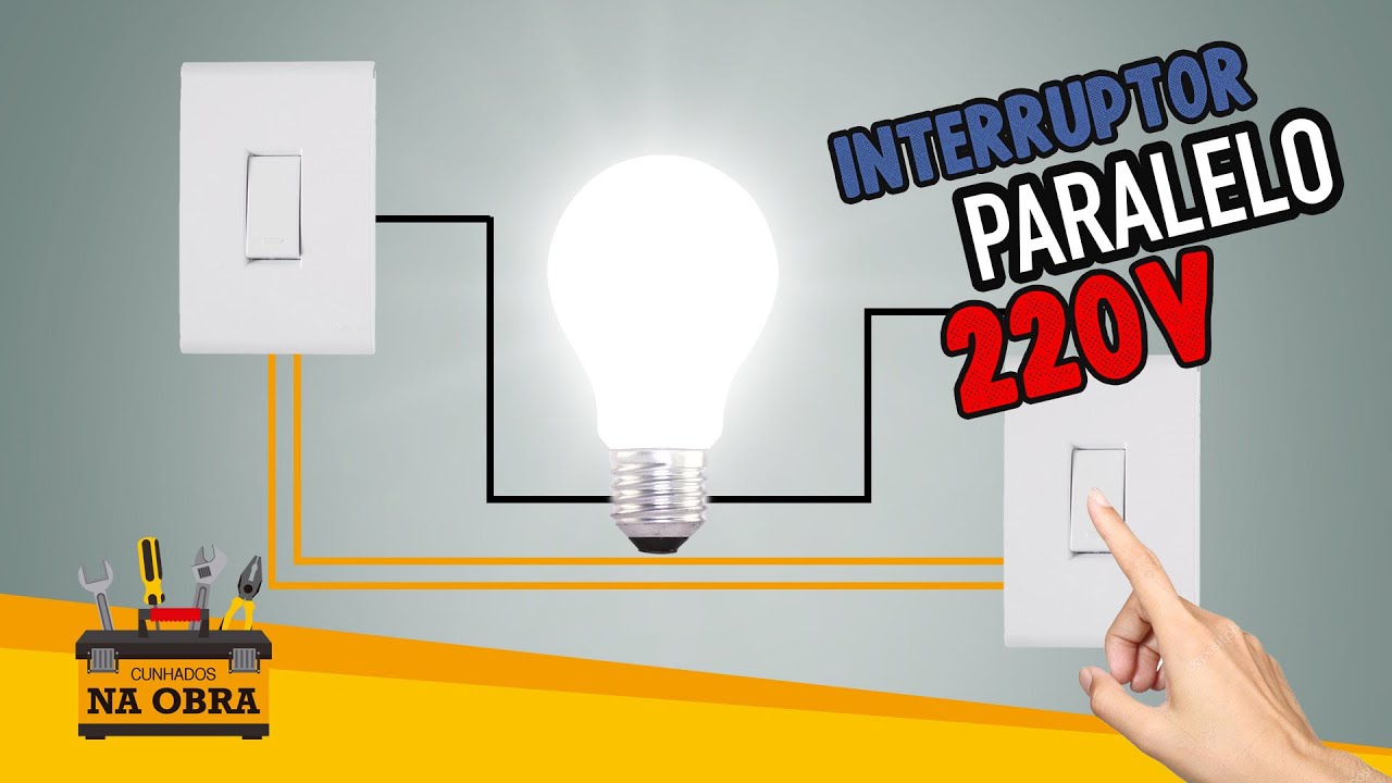 Como Instalar Interruptor Paralelo 220v (Passo a Passo) - YouTube