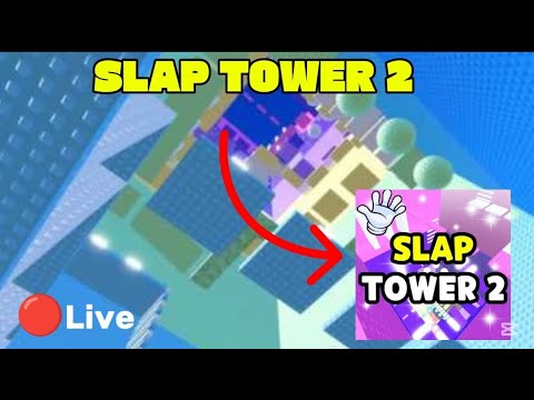 Roblox Slap Tower With Viewers | MET A HACKER AND AN ADMIN | sigma Live ...