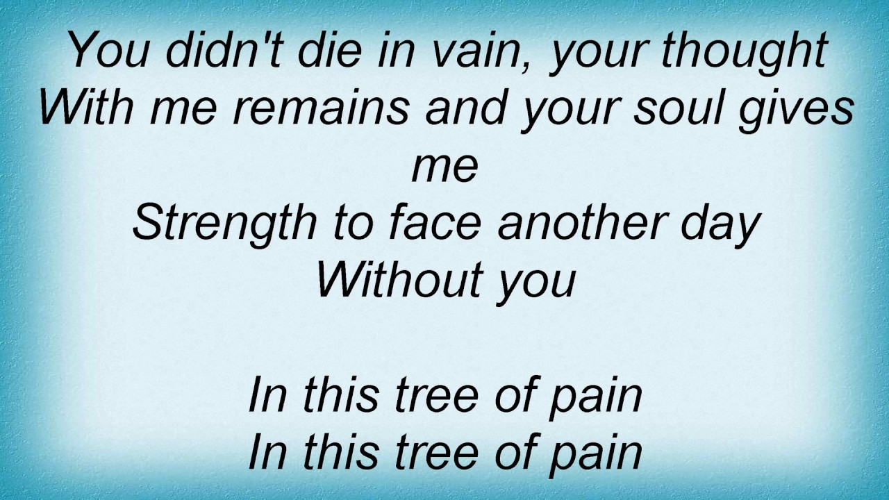 Soulfly - Tree Of Pain Lyrics - YouTube