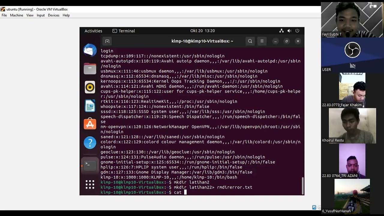 Sistem Operasi Input Output Linux - YouTube