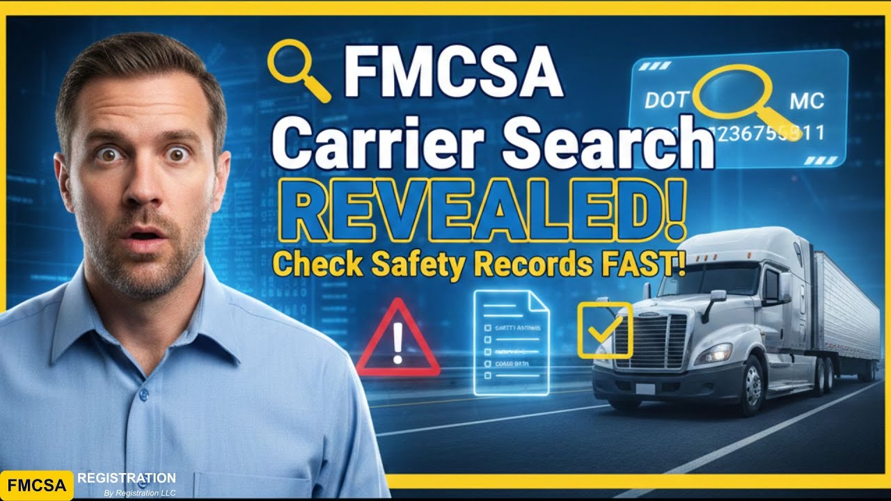 FMCSA Carrier Search: How to Check Safety Records & Stay Compliant ...