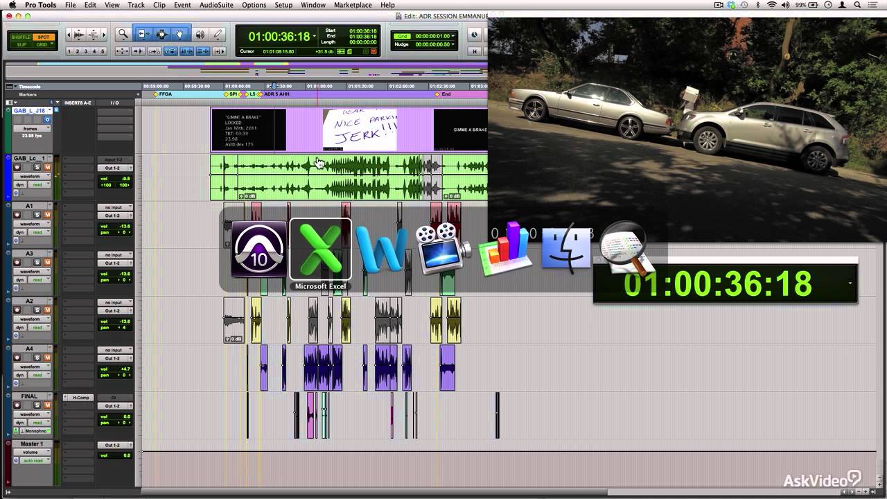Pro Tools 302: Dialog Editing For Film TV - 20. The Screening and ...