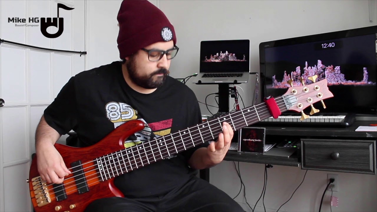 Judith - A Perfect Circle (bass Cover by Mike HG) - YouTube