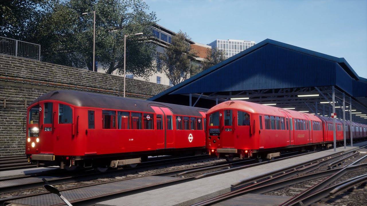TSW 4! Driving 1938 Tube Stock (Bakerloo Line) - Queen's Park to ...
