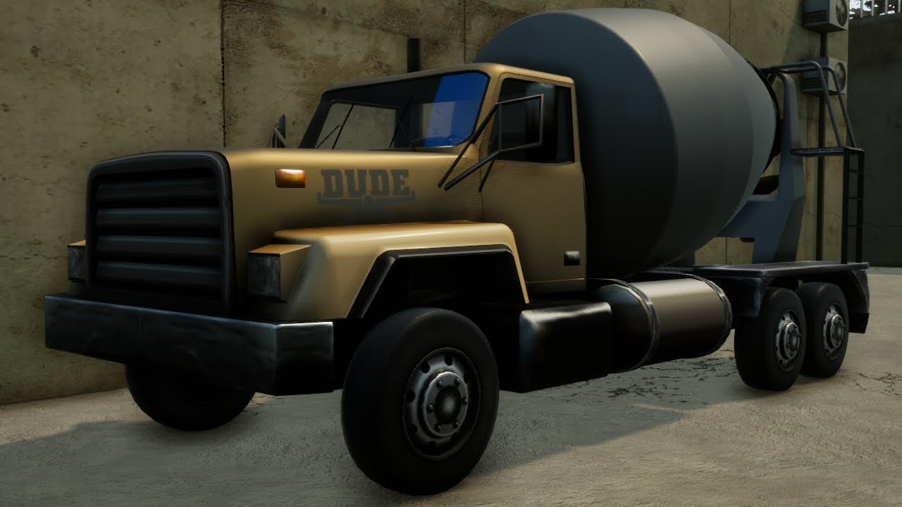 GTA San Andreas Definitive - Cement Truck - YouTube
