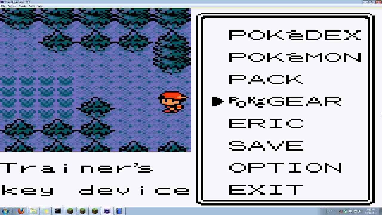 Pokemon Gold - Visual Boy Advance Gameplay Commentary - YouTube