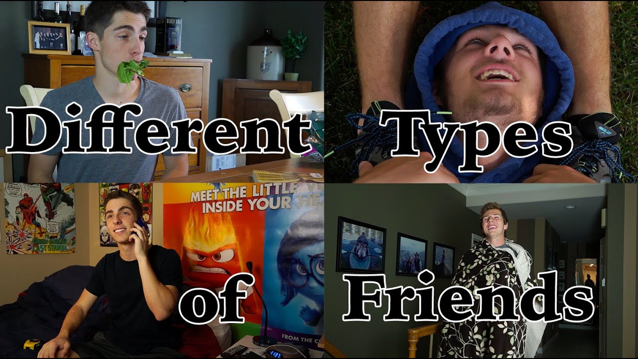 Different Types of Friends - YouTube
