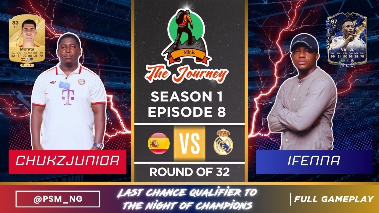Chukzjunior vs Ifenna | The Journey Minis S01E08 | Round Of 32! - YouTube