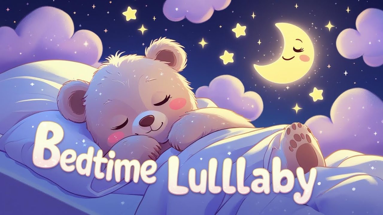 Bedtime Lullaby Story for Kids 💤 | Sleep Time with Stars & Moon | # ...
