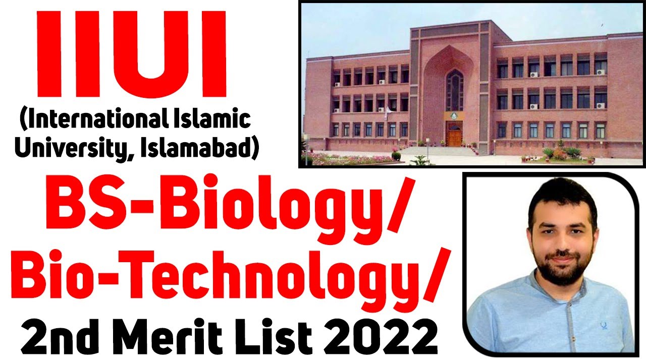 IIUI(International Islamic University) Islamabad BS Biology/Bio ...