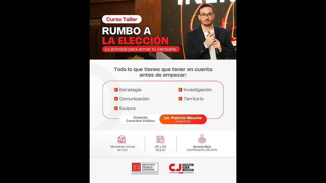 Curso Rumbo a la Elección - YouTube