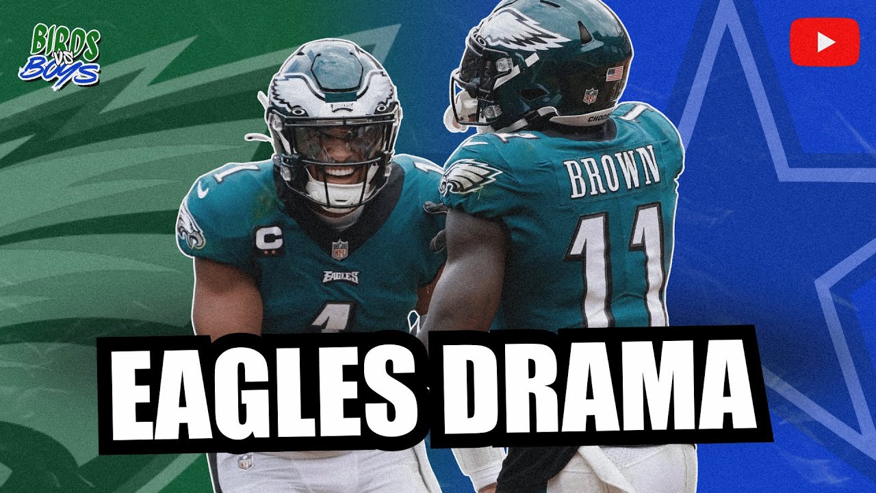 Eagles Drama! Brandon Graham vs AJ Brown, AJ vs Jalen Hurts, TO vs ...